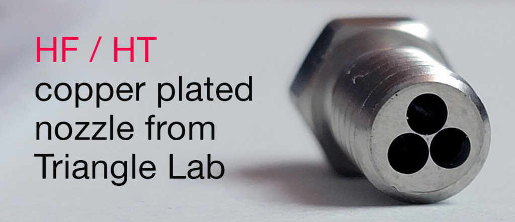 High-flow nozzle from Tringle Lab - 3D printing blog
